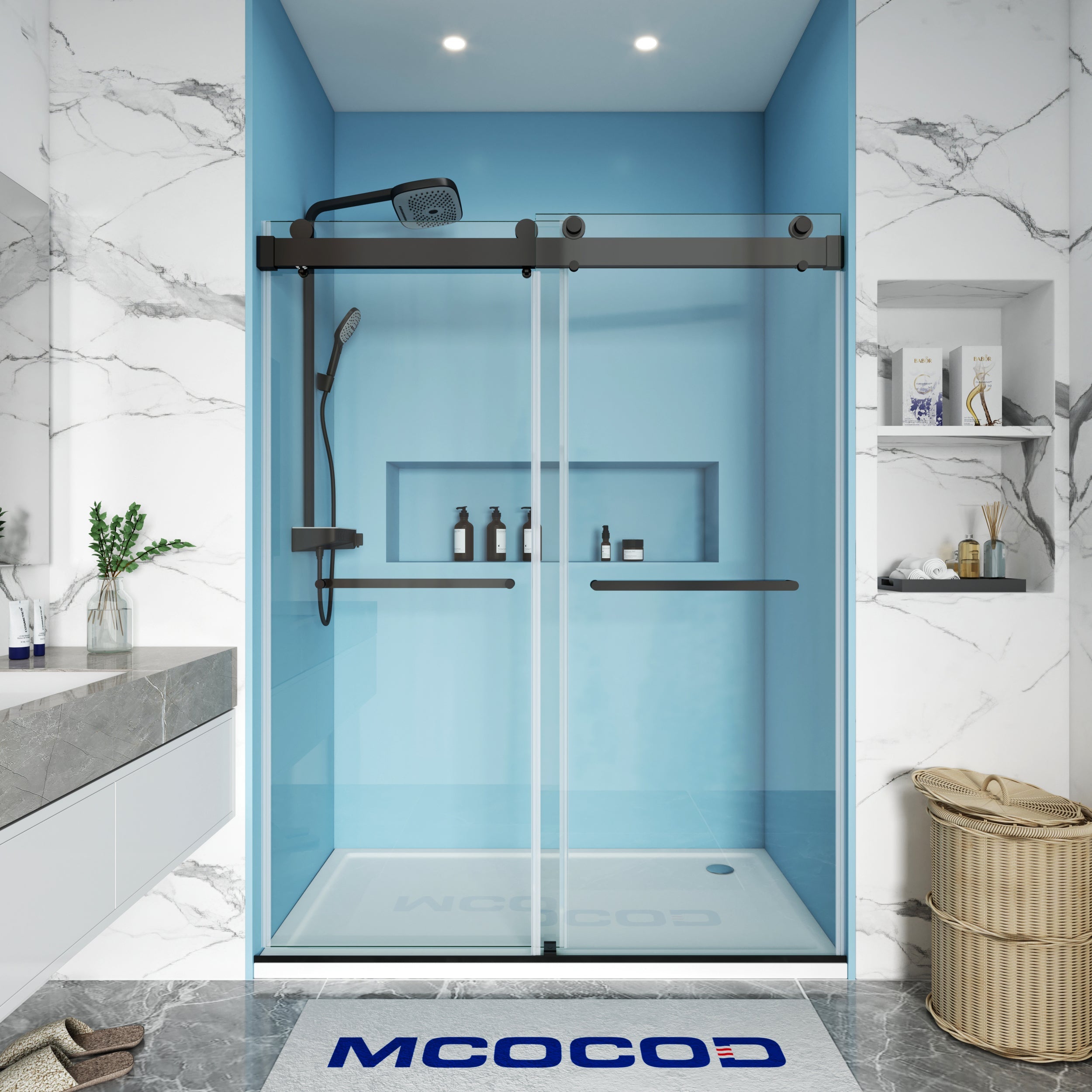 How to Install Sliding Glass Shower Doors at MCOCOD?